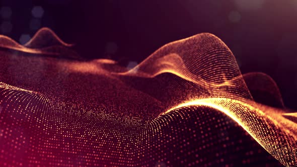 3d Looped Bg Data Flow Concept Scifi Background Digital Space, Motion ...