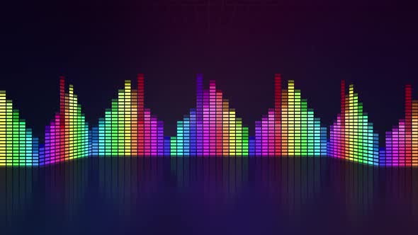Audio Wave Meter Spectrum, Motion Graphics | VideoHive
