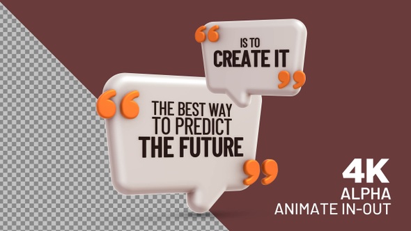 Inspirational Quote: the best way to predict your future is to create ...