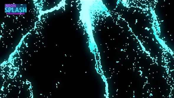 Neon Splash, Motion Graphics | VideoHive