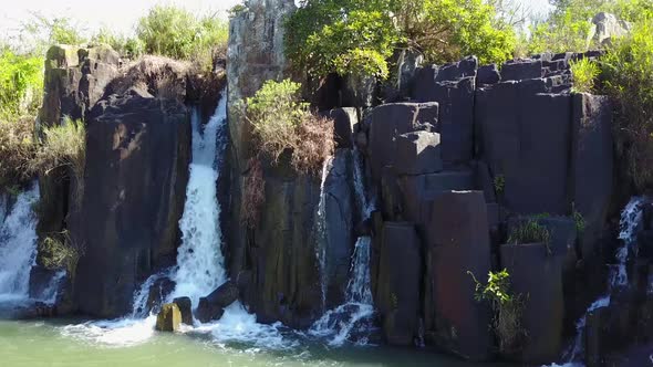 Waterfalls at the Albert Falls Game Reserve, Stock Footage | VideoHive