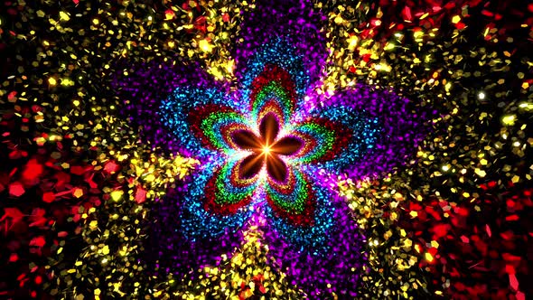 Colorful Flower, Motion Graphics | VideoHive