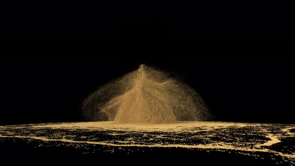 Falling Sand Stone, Motion Graphics | VideoHive