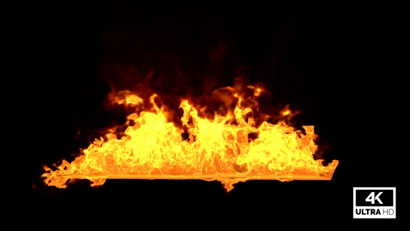 The Biggest Ground Fire Flame, Motion Graphics | VideoHive