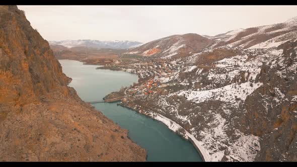 Turkey ilic baragge and mountain by windyzc | VideoHive