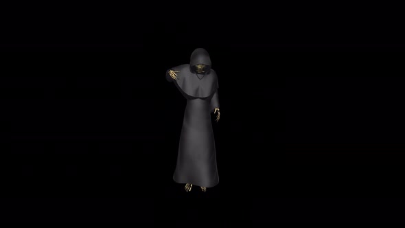 Grim Reaper Dance 4 – Halloween Concept, Motion Graphics | VideoHive
