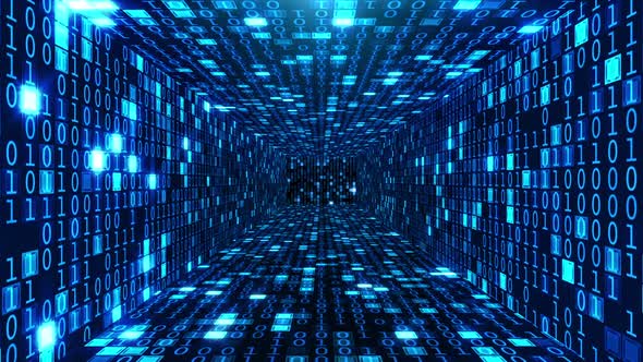 Binary Code Matrix, Motion Graphics | VideoHive