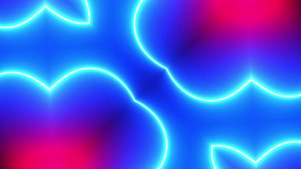 Abstract Neon Gradient Background 4K 06, Motion Graphics | VideoHive