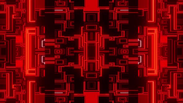 Red Hell Abstract Lines Background Vj Loop HD, Motion Graphics | VideoHive