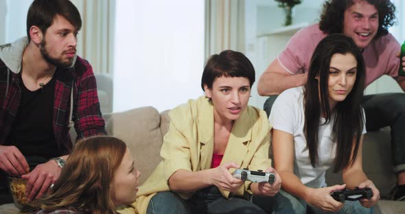 Good Looking Group of Friends Very Charismatic, Stock Footage | VideoHive