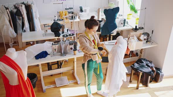 Dressmaking Process, Stock Footage | VideoHive