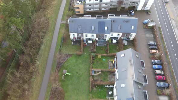 Aerial View of Genappe of Walloon Brabant of Belgium, Stock Footage