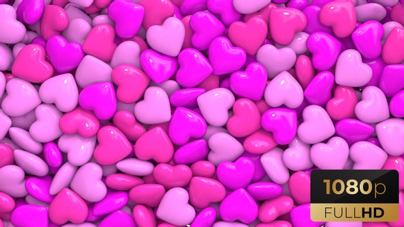 Pink Heart Transition, Motion Graphics | VideoHive