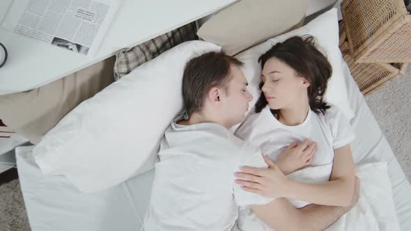 Sleeping Sweet Couple, Stock Footage | VideoHive