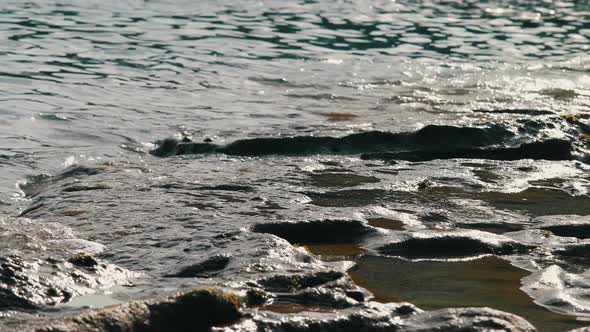 Water Hitting Rocks, Stock Footage | VideoHive