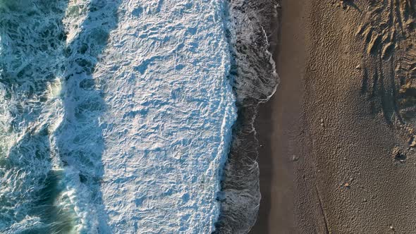 Background Textured Sea Storm aerial view 4 K, Stock Footage | VideoHive