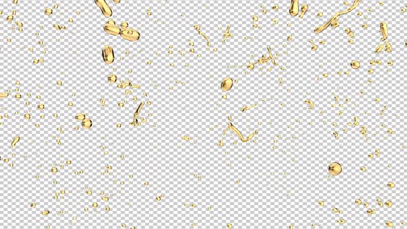 Exploding Ball Of Gold, Motion Graphics | VideoHive