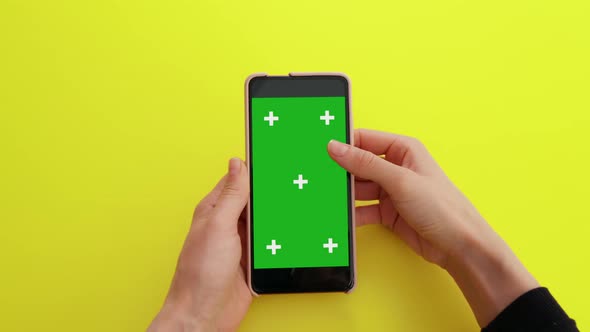 Scroll on Smartphone with Green Screen, Stock Footage | VideoHive
