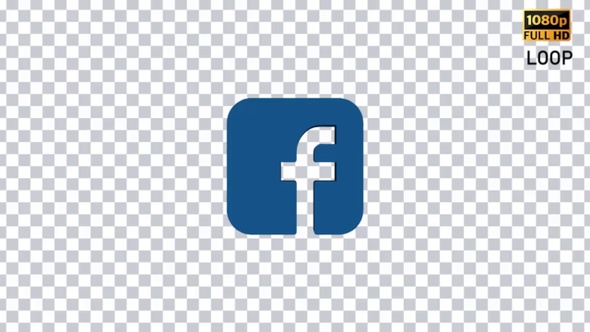 Facebook Logo Loop, Motion Graphics | VideoHive