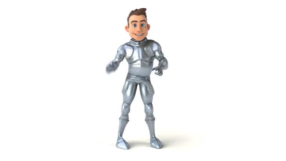 Fun 3D cartoon knight dancing, Motion Graphics | VideoHive