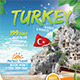 A4 Flyer Travel Turkey, Print Templates | GraphicRiver