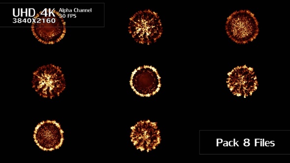 Fire 4K, Motion Graphics | VideoHive