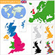 United Kingdom Map, Vectors | GraphicRiver