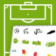 Football Icon Pack, Icons | GraphicRiver