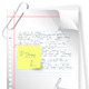 Text Document with Revision Note - Illustration, Vectors | GraphicRiver