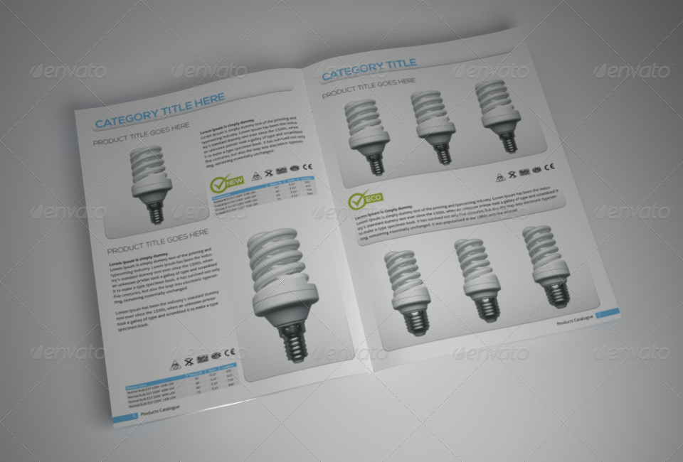 Product Catalog, Print Templates | GraphicRiver