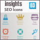 Insights SEO Services Icons - Series 03 of 04, Icons | GraphicRiver