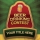 Beer Drinking Contest Flyer, Print Templates | GraphicRiver