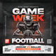 Football Game Flyer Template, Print Templates | GraphicRiver
