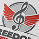 Freedom Music Logo, Logo Templates | GraphicRiver