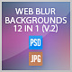 Web Blur Backgrounds 12 in 1 (hi-res), Graphics | GraphicRiver