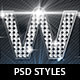 Bright Diamond Photoshop Layer Styles Vol 1, Add-ons | GraphicRiver
