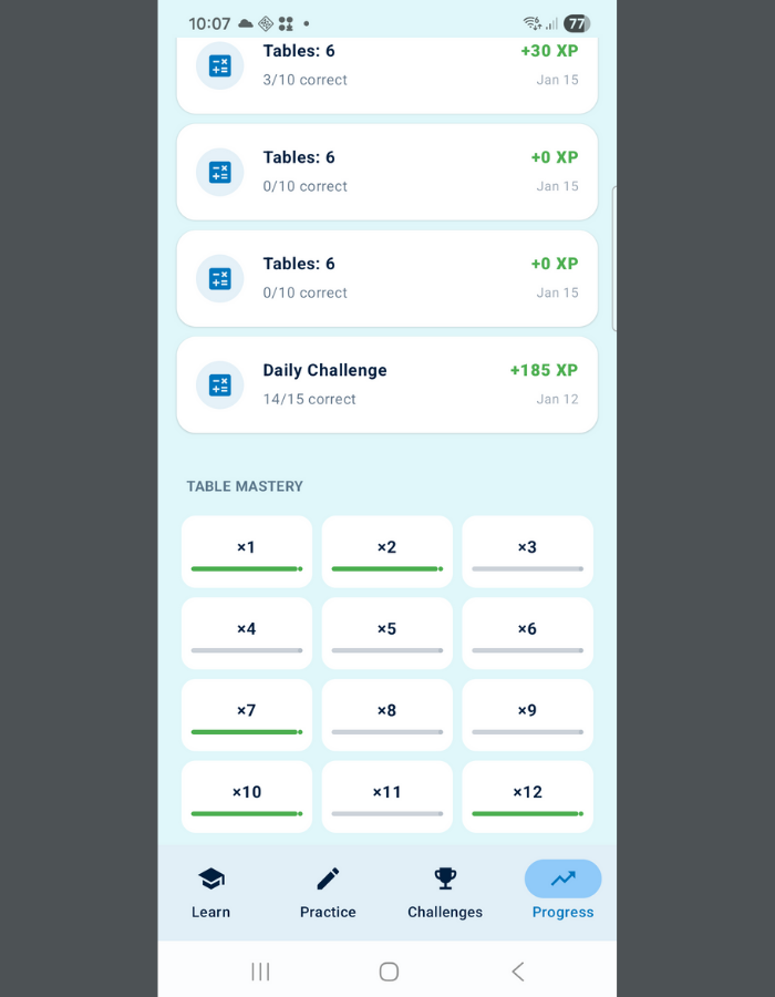 Times Table Master - Professional Multiplication Learning App for ...