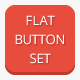 Flat Button Set, Web Elements | GraphicRiver