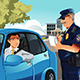 Traffic Violation, Vectors | GraphicRiver
