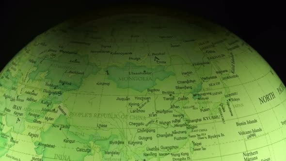 Rotating Political Globe Of The Earth 12., Stock Footage | VideoHive