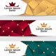Set Royal Triangle Banners, Vectors | GraphicRiver