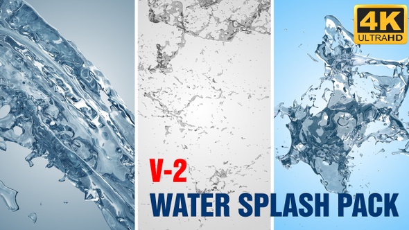 Water Splash Pack V 2, Motion Graphics | VideoHive