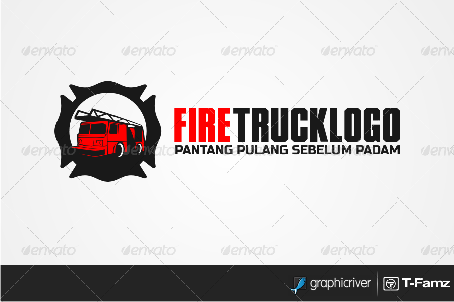 Fire Truck Logo Templates, Logo Templates | GraphicRiver