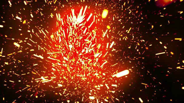 Fire Embers & Sparks, Motion Graphics | VideoHive