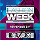 Fashion Week Flyer, Print Templates | GraphicRiver