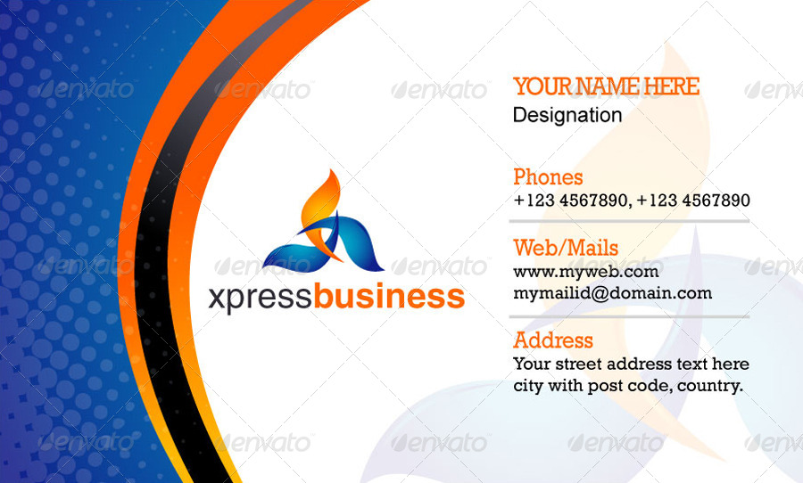 Xpress Business Corporate Stationery ID Package, Print Templates ...