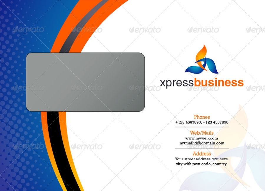 Xpress Business Corporate Stationery ID Package, Print Templates ...