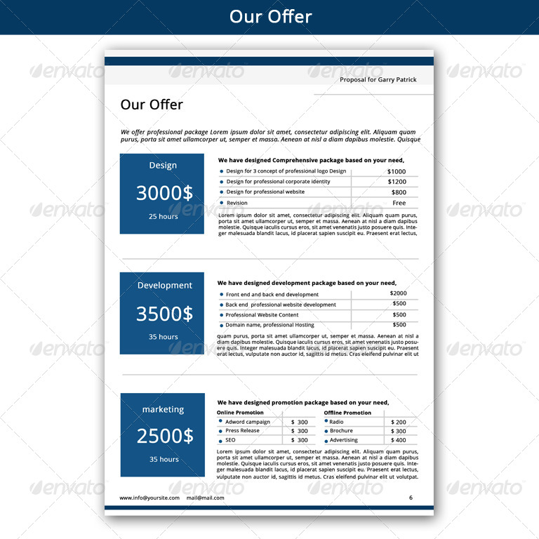 Nova Proposal, Print Templates | GraphicRiver