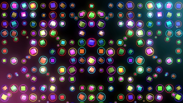 Colorful Loop Background, Motion Graphics | VideoHive