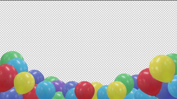 Balloon Frame Loop, Motion Graphics | VideoHive